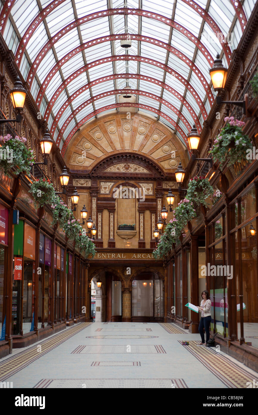 Central Arcade Newcastle Stock Photo - Alamy