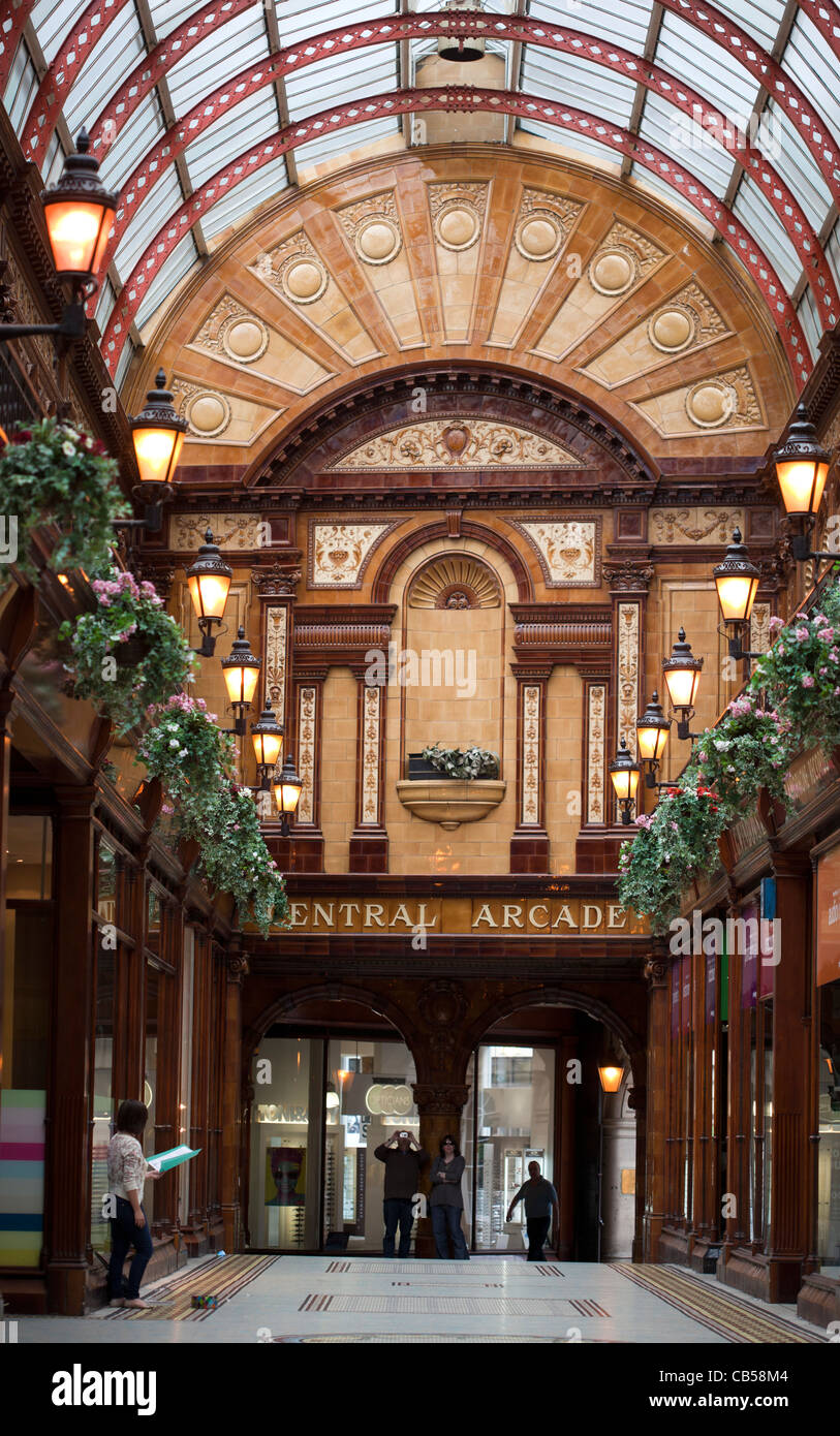 Central Arcade Newcastle Stock Photo - Alamy
