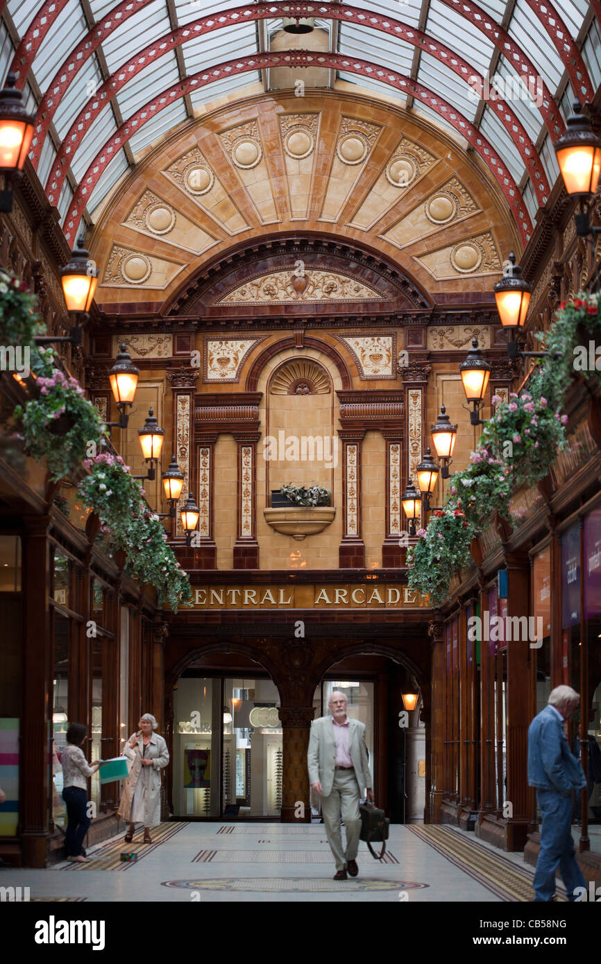 Central Arcade Newcastle Stock Photo - Alamy