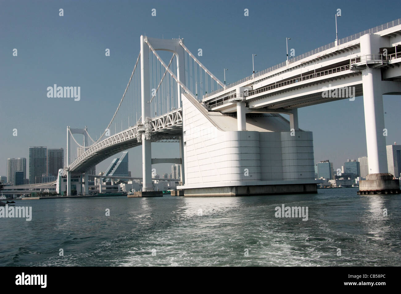 Rainbow Bridge in Tokyo, Japan Stock Photo - Alamy