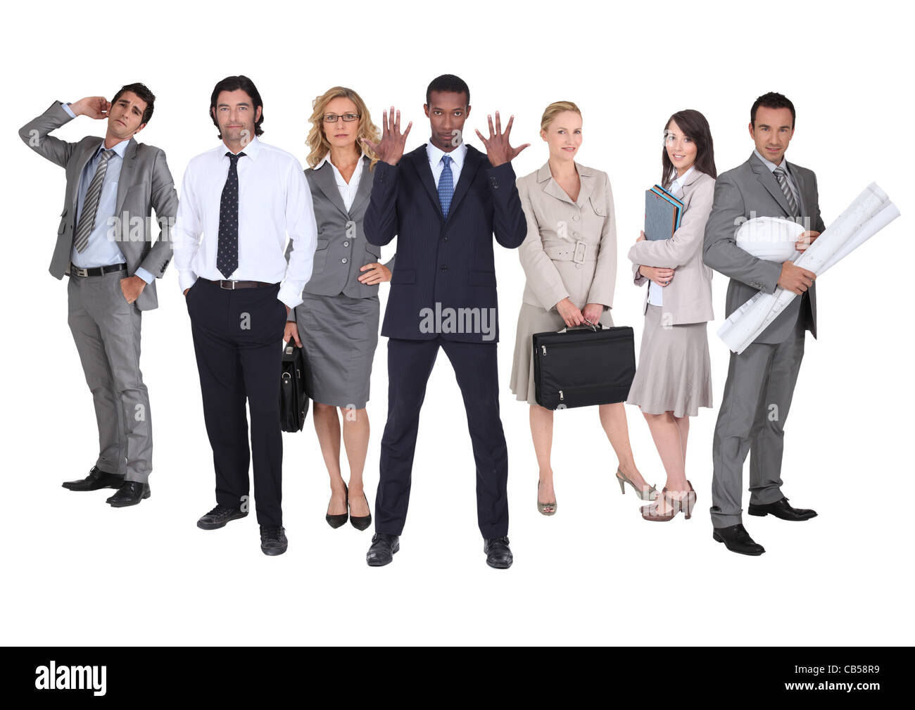Guide looking for business Cut Out Stock Images & Pictures - Alamy