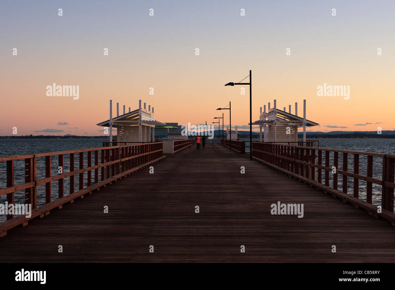 Woody Point Jetty Stock Photo - Alamy