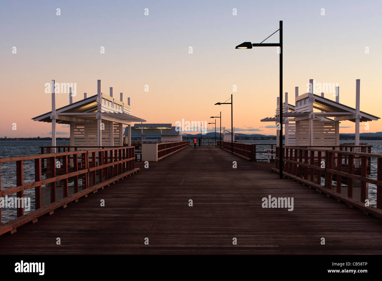 Woody Point Jetty Stock Photo - Alamy