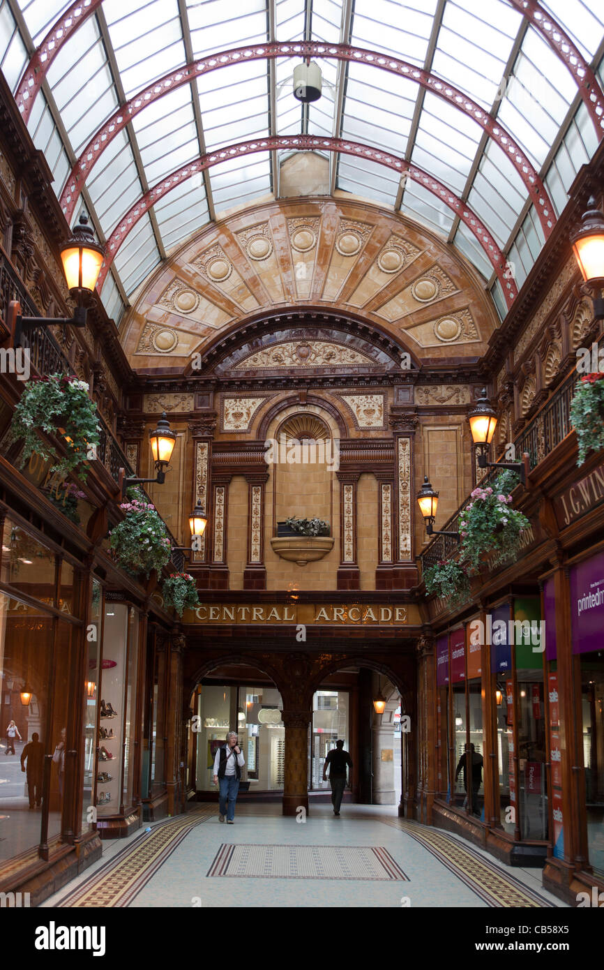 Central Arcade Newcastle Stock Photo - Alamy
