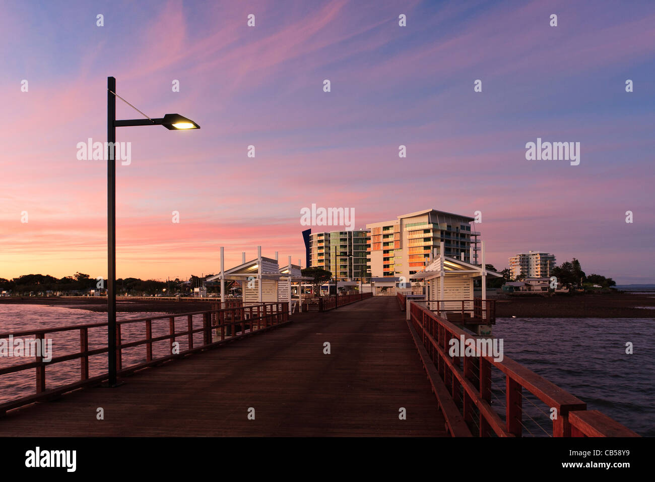 Woody Point Jetty Stock Photo - Alamy