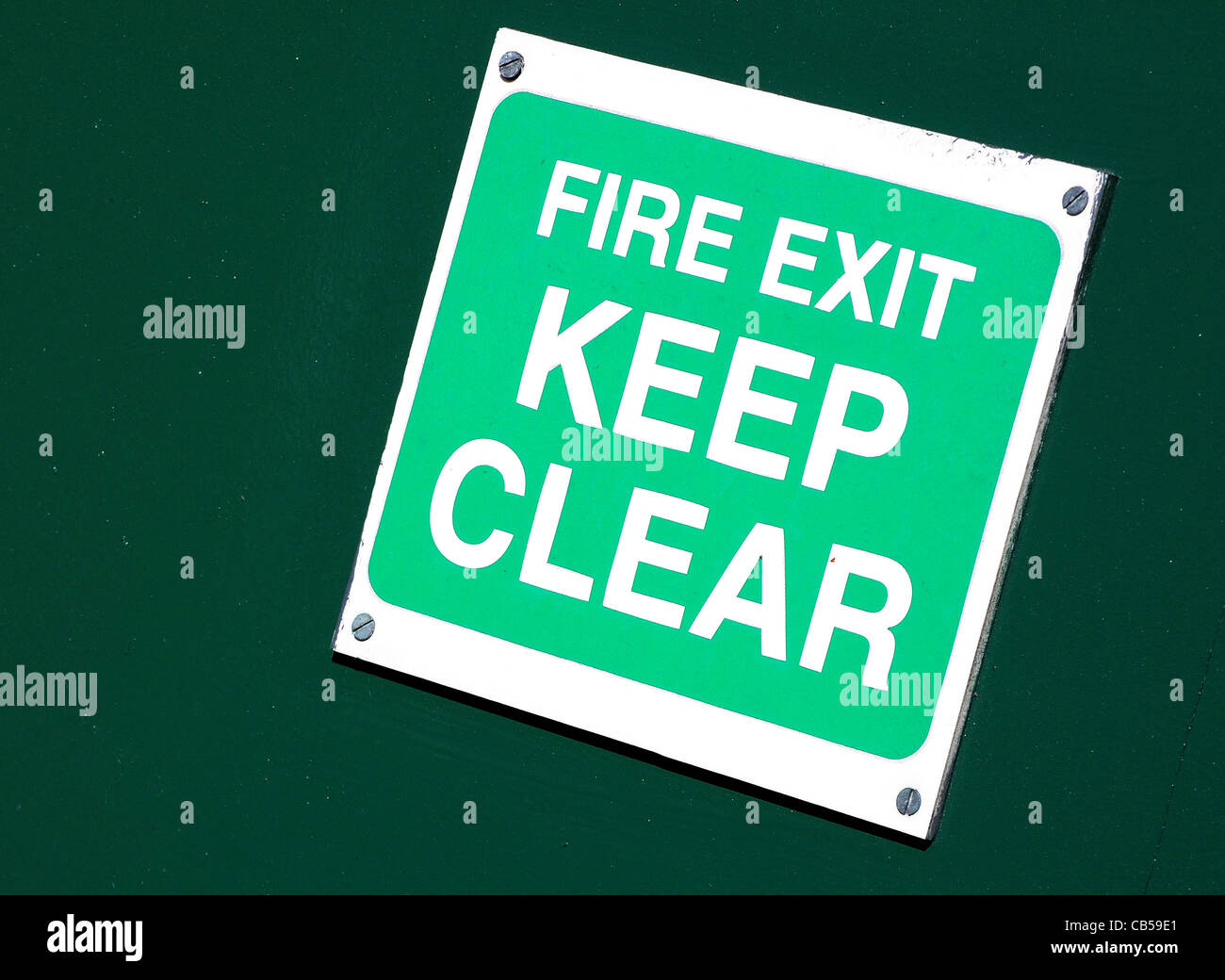 Fire exit door signage hi-res stock photography and images - Alamy