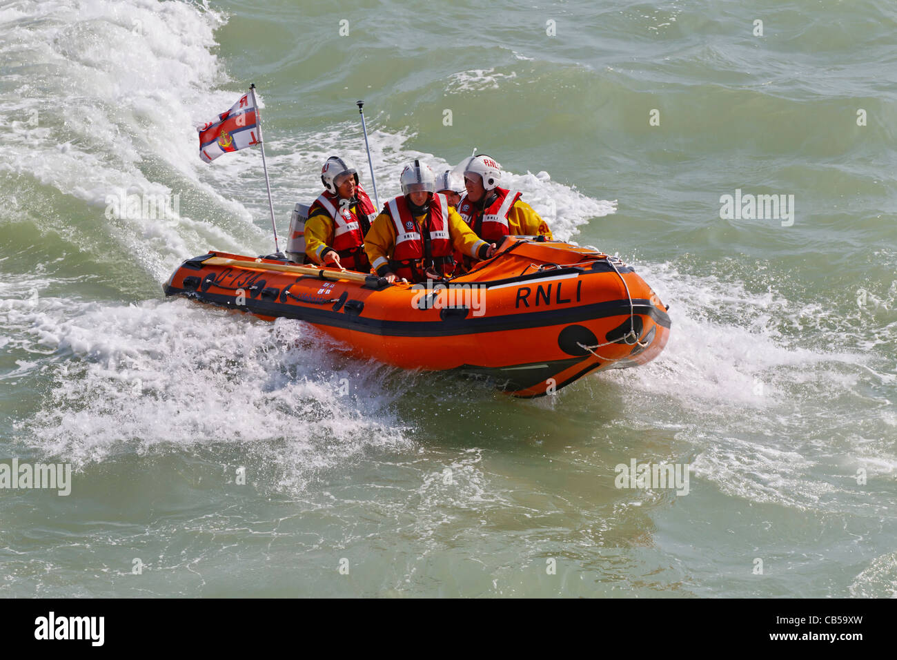 D class Lifeboat Stock Photo - Alamy