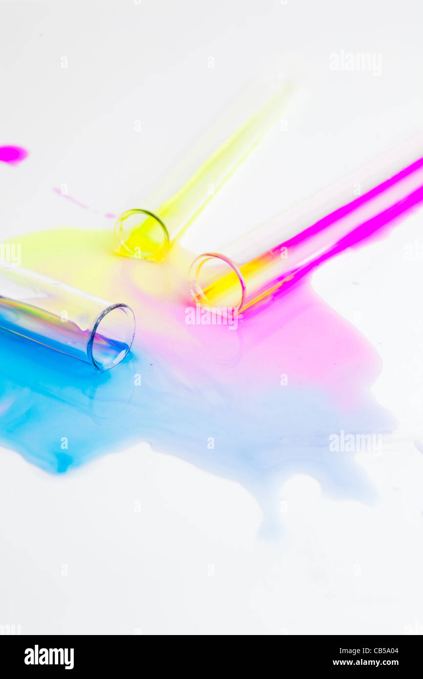 Test tube laboratory spilled hi-res stock photography and images - Alamy