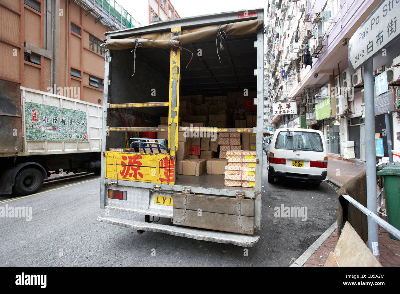 Truck Lorry Delivery Delivering High Resolution Stock Photography and ...