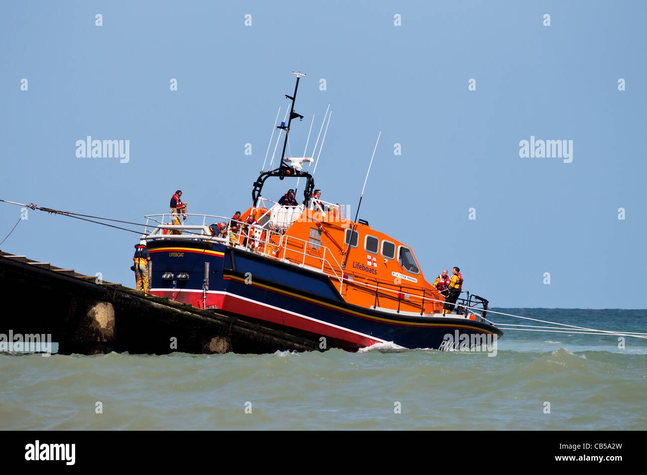 The Cromer offshore Lifeboat - The Tamar class RNLB Victor Freeman ...