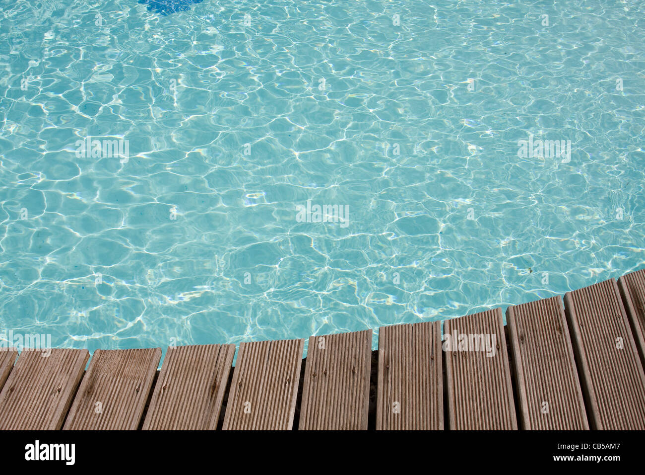 some graphic semi-circle pool detail Stock Photo - Alamy