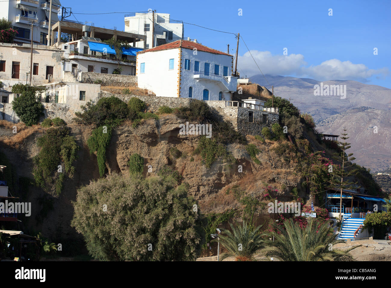 Detail of Agia Galini - Crete Stock Photo - Alamy