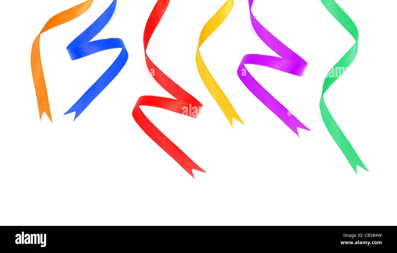 Ribbons Cut Out Stock Images & Pictures - Alamy