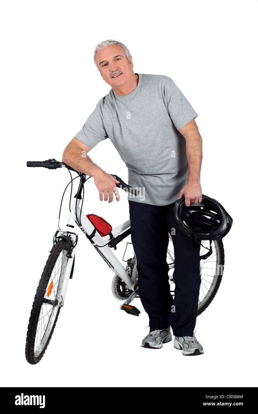 Family mountain bike Cut Out Stock Images & Pictures - Alamy