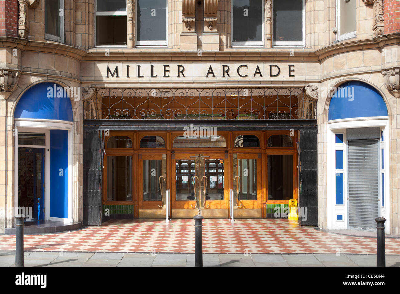 The Miller Arcade Preston Stock Photo - Alamy