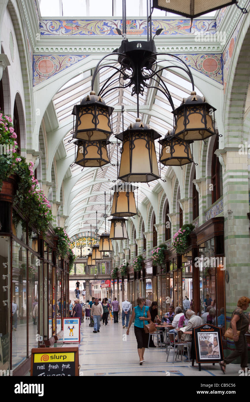 The Royal Arcade Norwich Stock Photo - Alamy