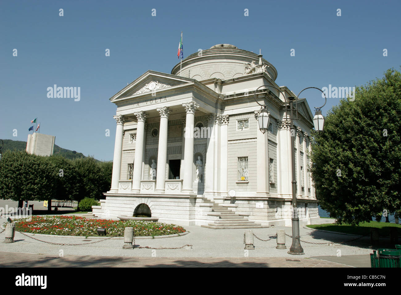 Volta Museum, Como, Lombardy, Italy Stock Photo - Alamy