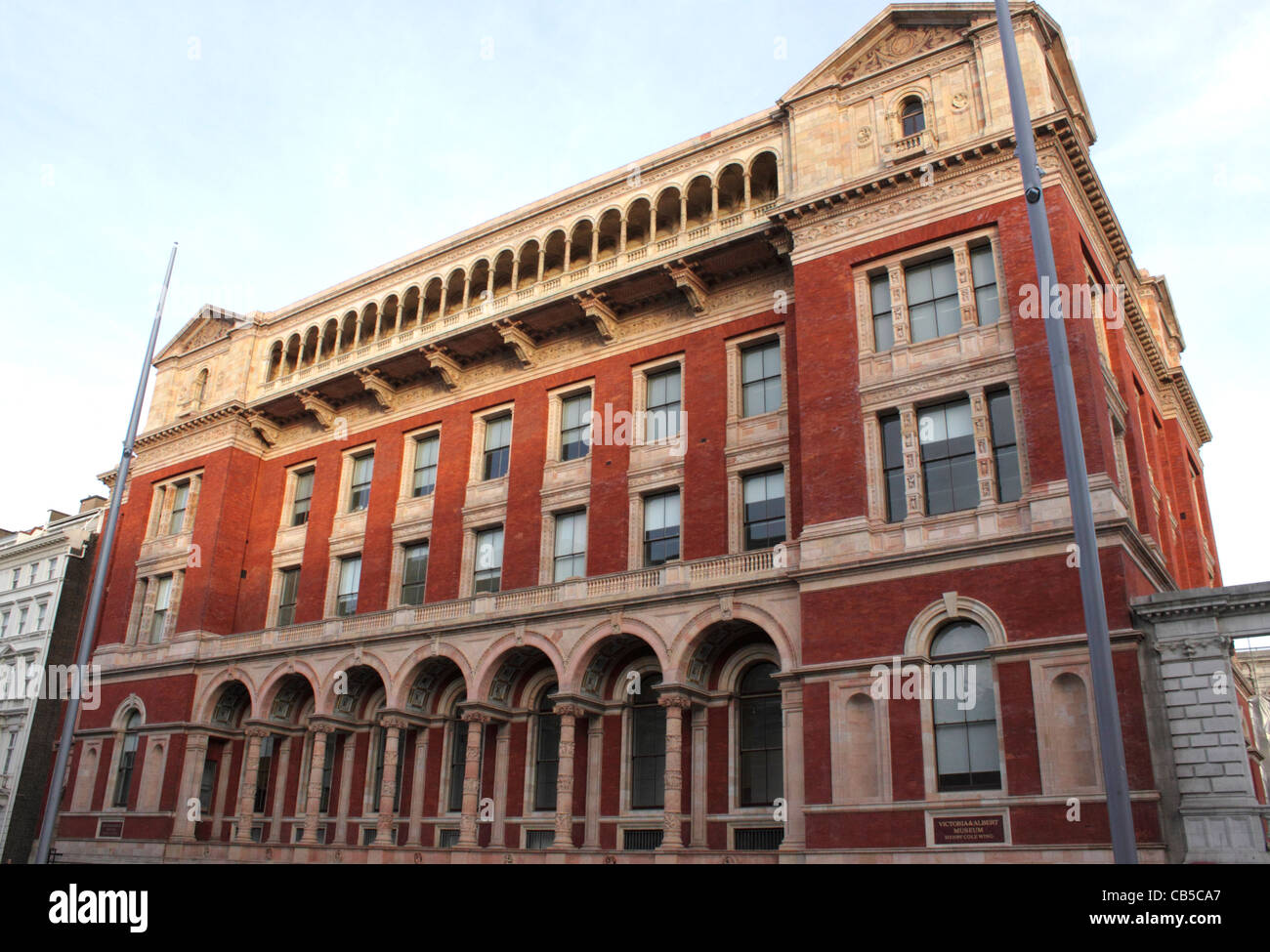 Henry Cole Wing of Victoria and Albert Museum Kensington London Stock ...