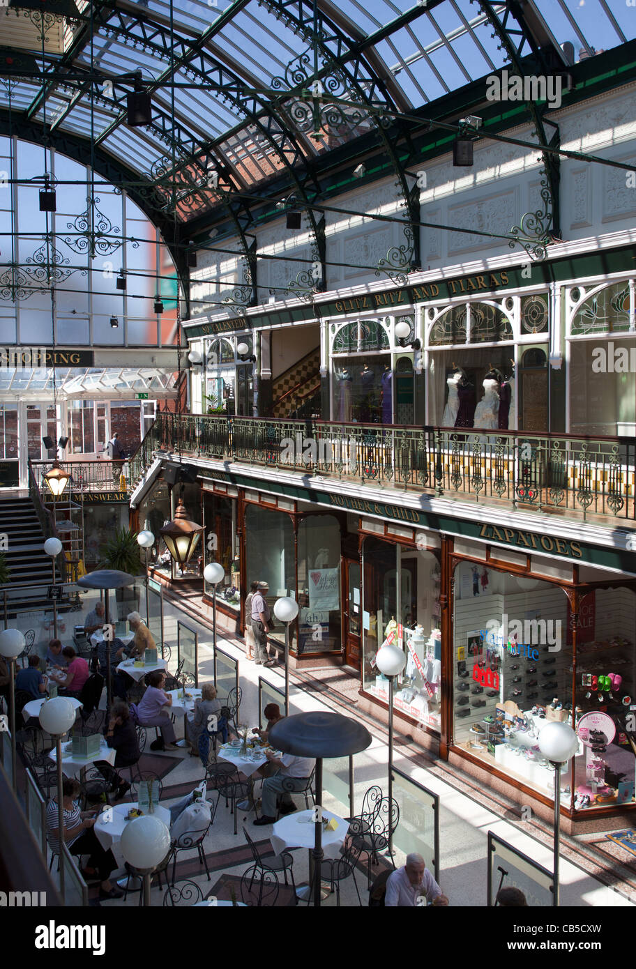Wayfarers Arcade Southport Stock Photo - Alamy