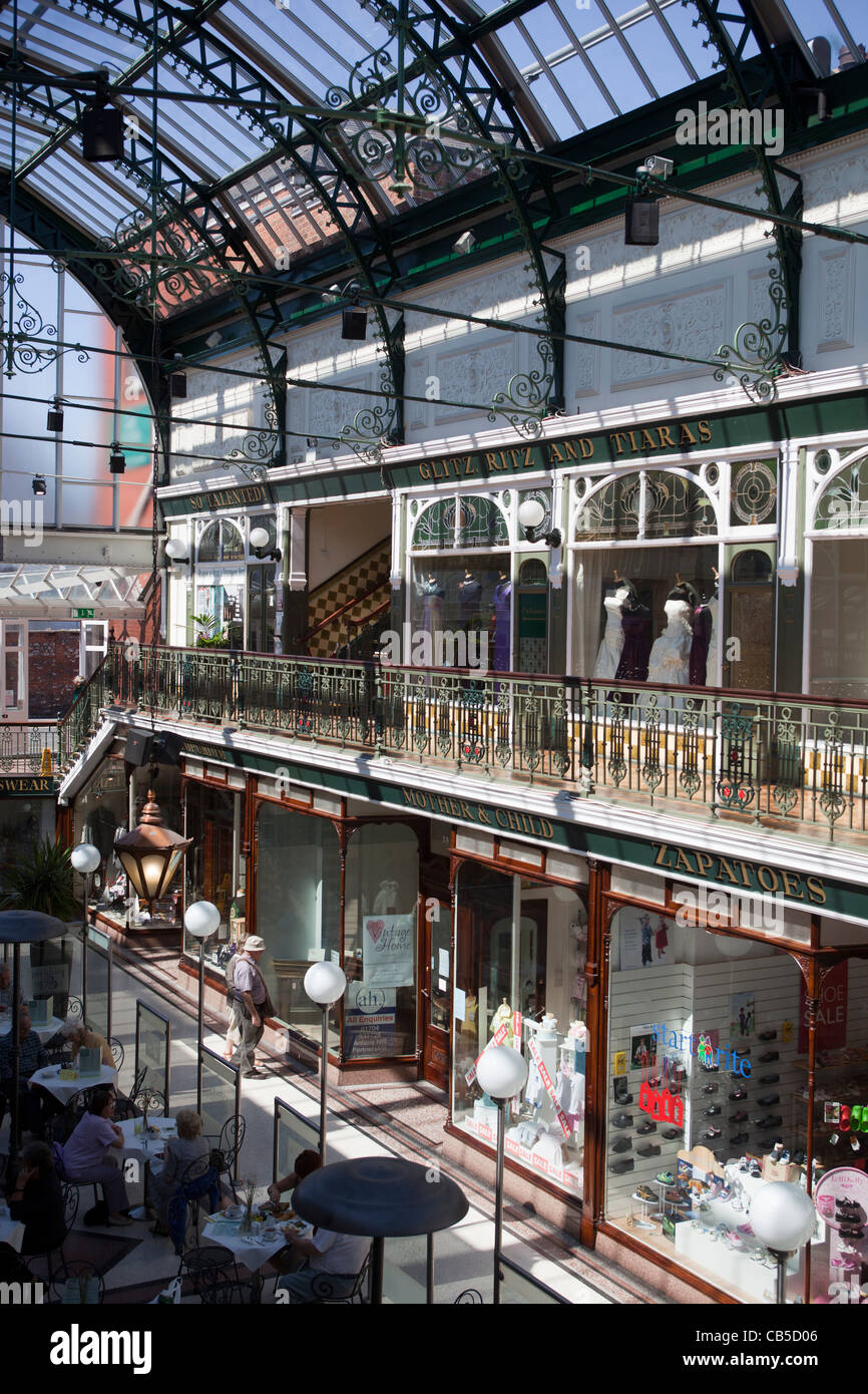 Wayfarers Arcade Southport Stock Photo - Alamy