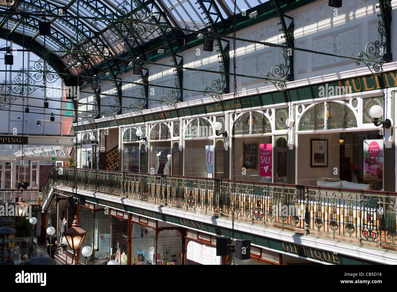 Wayfarers Arcade Southport Stock Photo - Alamy