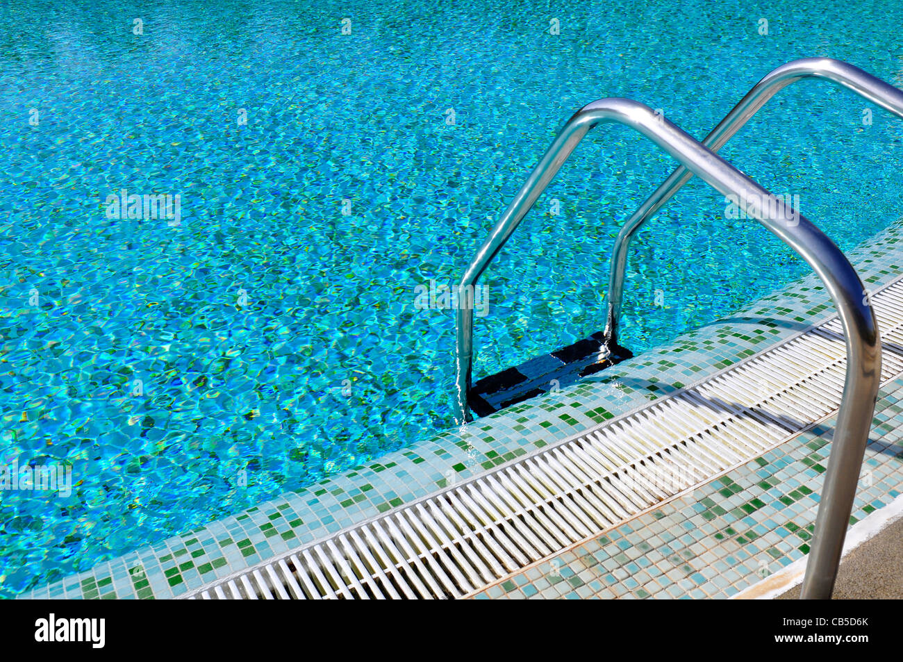 Swimming pool entrance closeup Stock Photo - Alamy