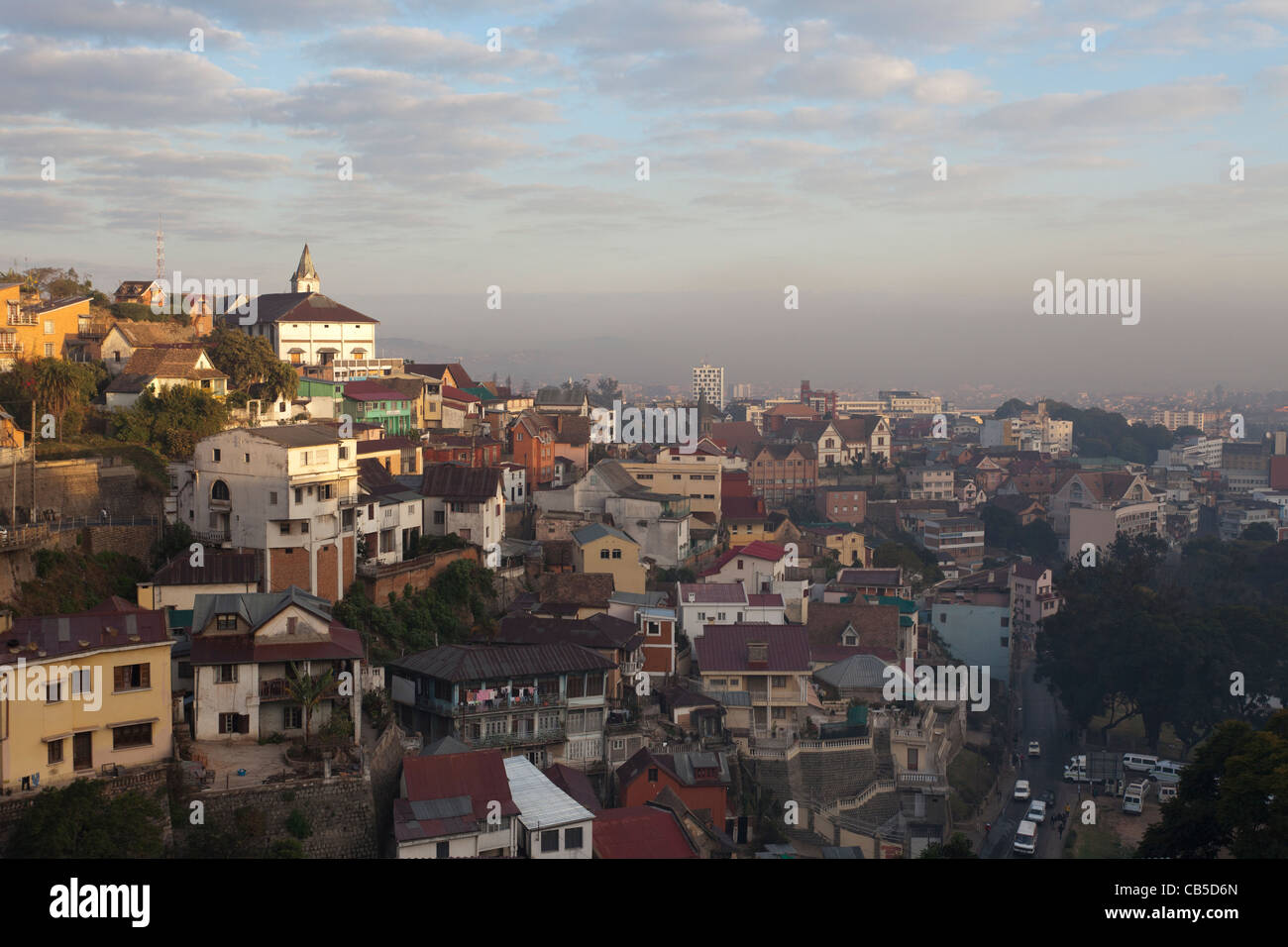 view of Antananarivo, capital city of Madagascar Stock Photo - Alamy