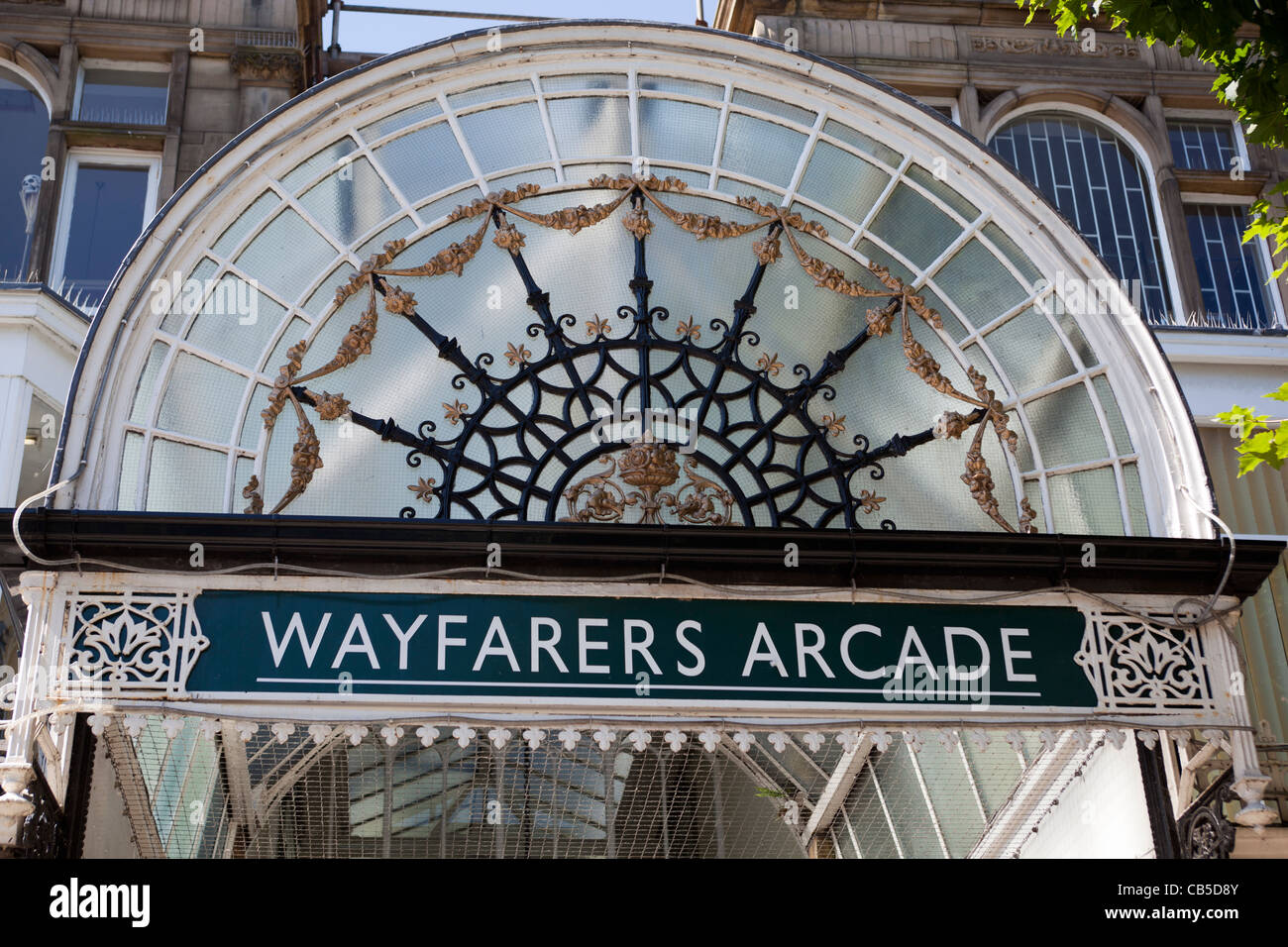 Wayfarers Arcade Southport Stock Photo - Alamy