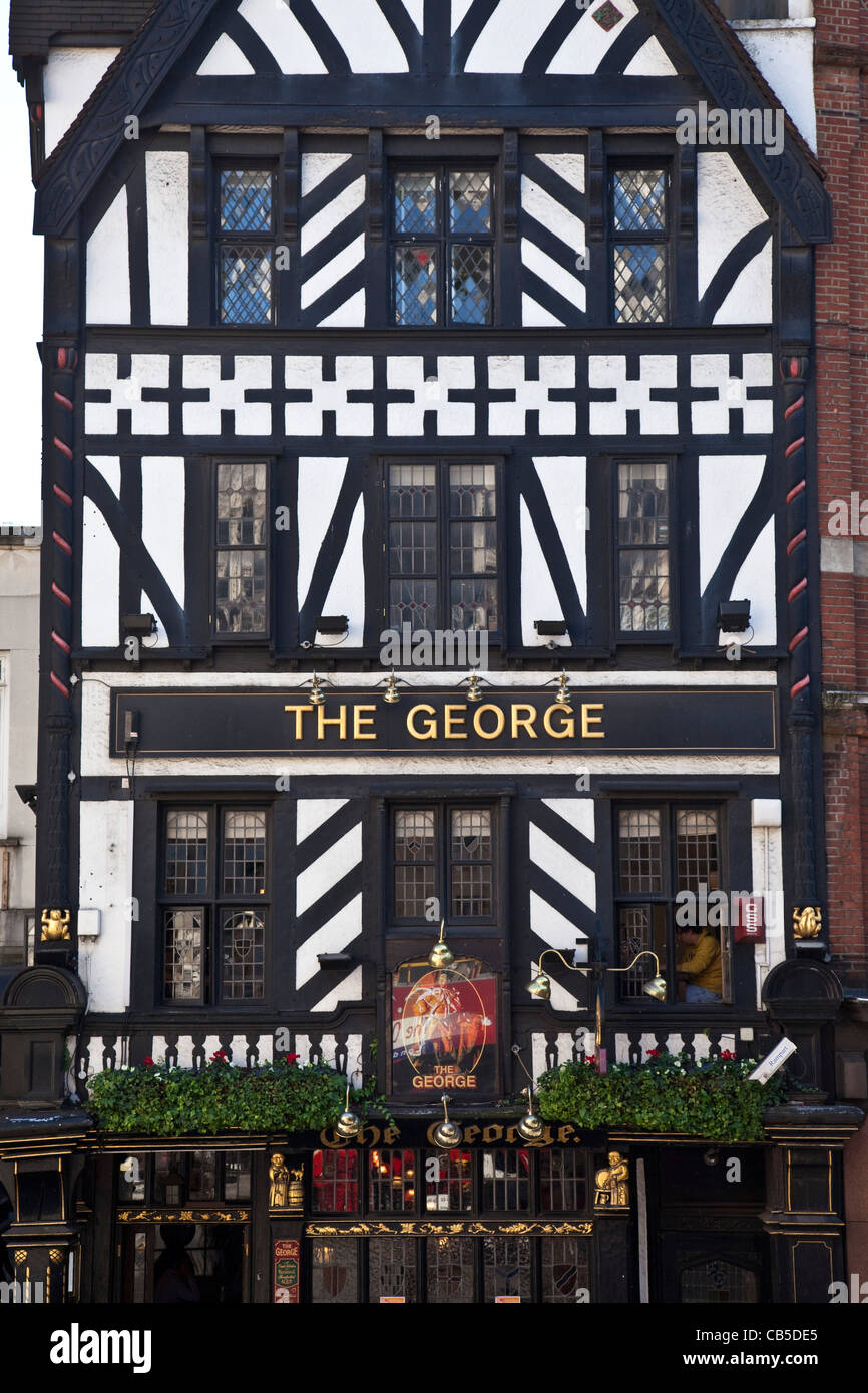 The George Public House, on The Strand, London, England Stock Photo - Alamy