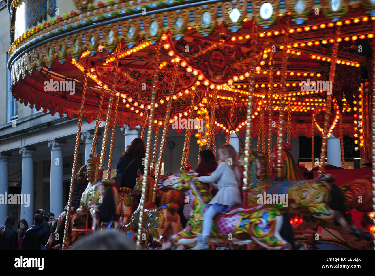Bath christmas carousel hi-res stock photography and images - Alamy