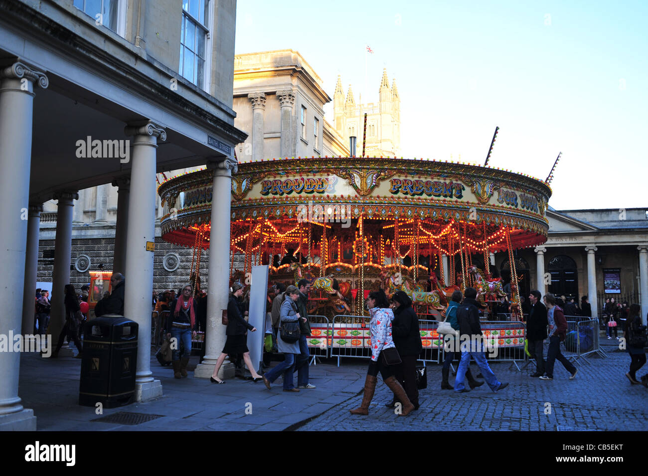Bath christmas carousel hi-res stock photography and images - Alamy