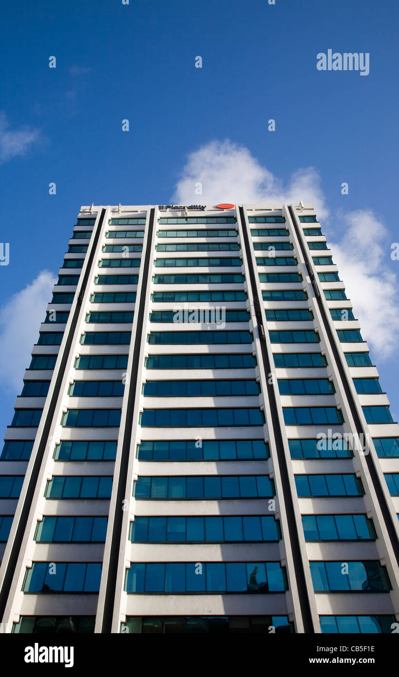 Burntwood High-Rise Manchester Piccadilly, UK Stock Photo - Alamy