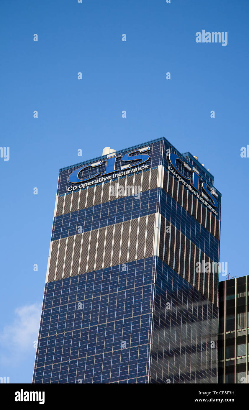 The Glass Walled Building of the CIS Co-operative Group’s head office ...