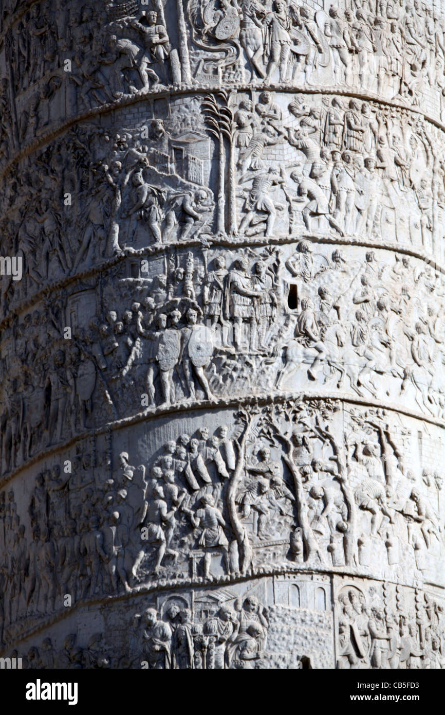 Trajan column close up detail hi-res stock photography and images - Alamy