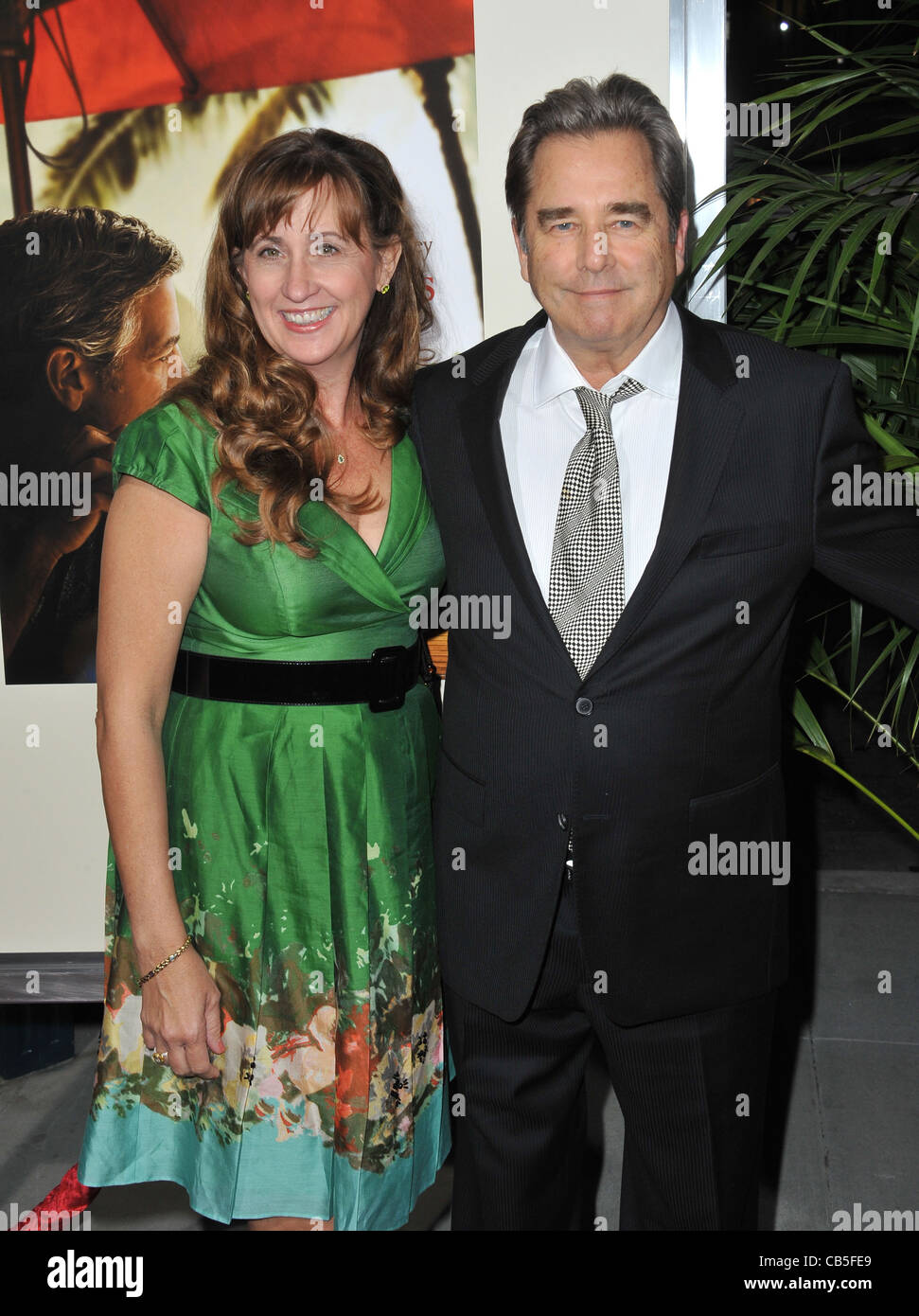 Beau Bridges & wife at the Los Angeles premiere of his new movie "The ...