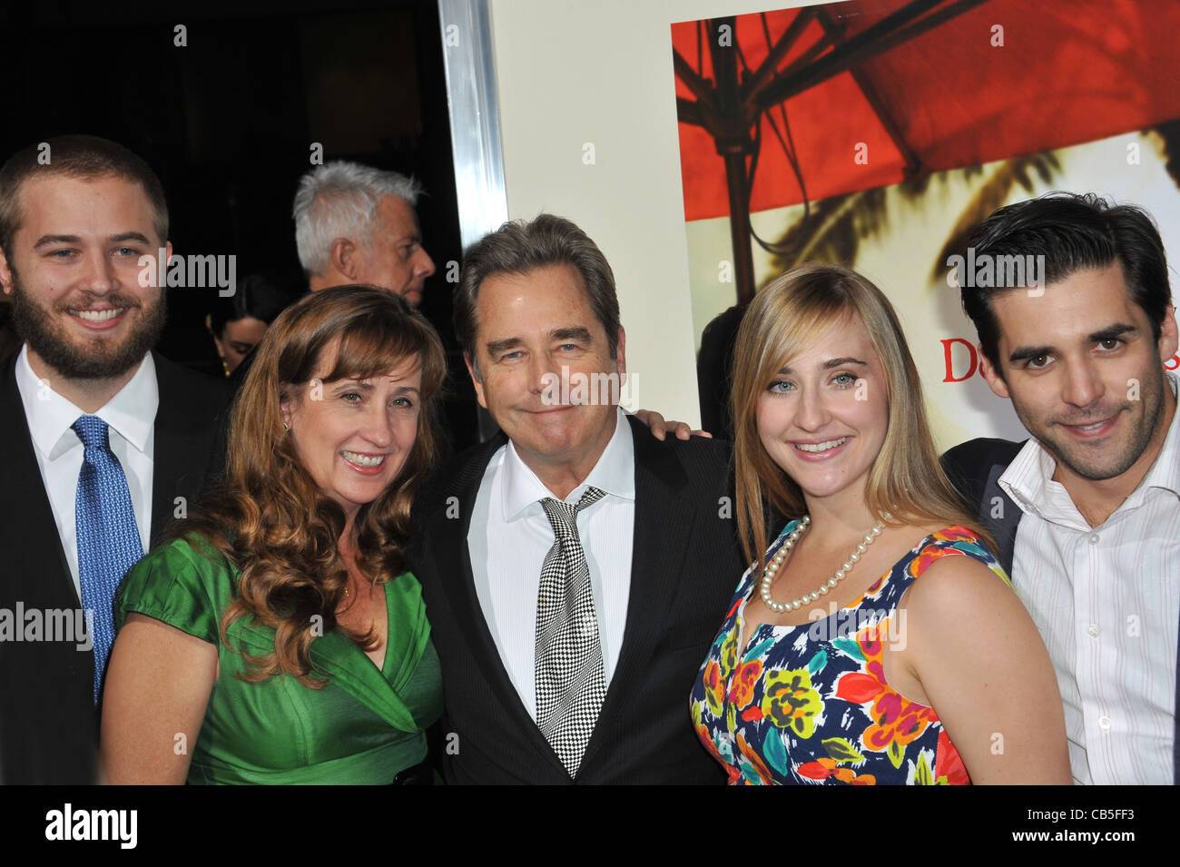 Beau Bridges & wife at the Los Angeles premiere of his new movie "The ...