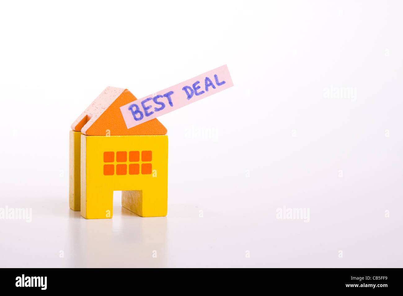 choose your best deal buying one of this houses Stock Photo - Alamy
