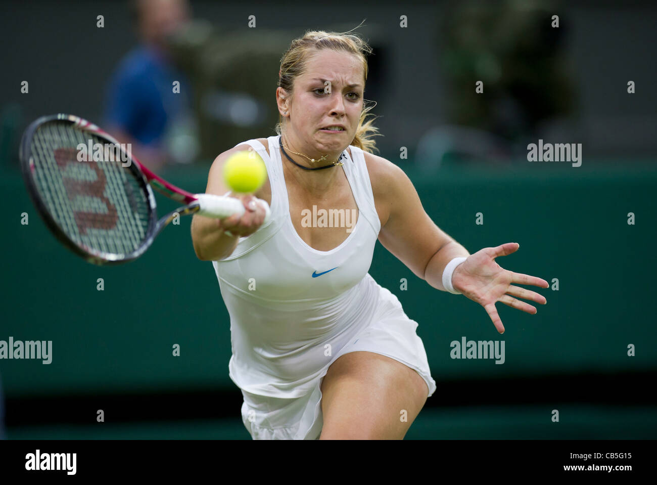 Sabine Lisicki Tennis Action High Resolution Stock Photography and ...