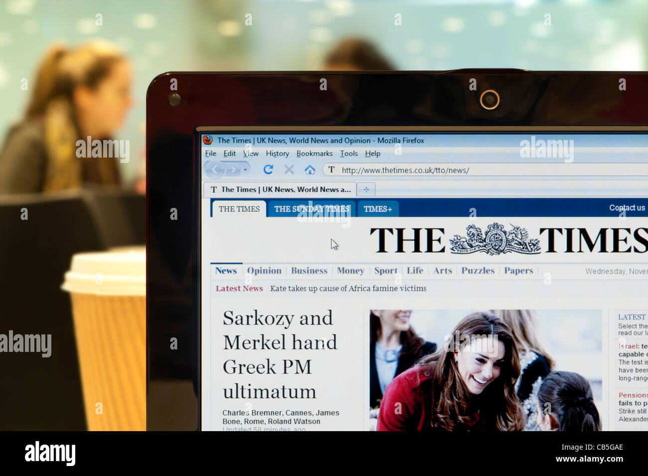 The times newspaper logo hi-res stock photography and images - Alamy
