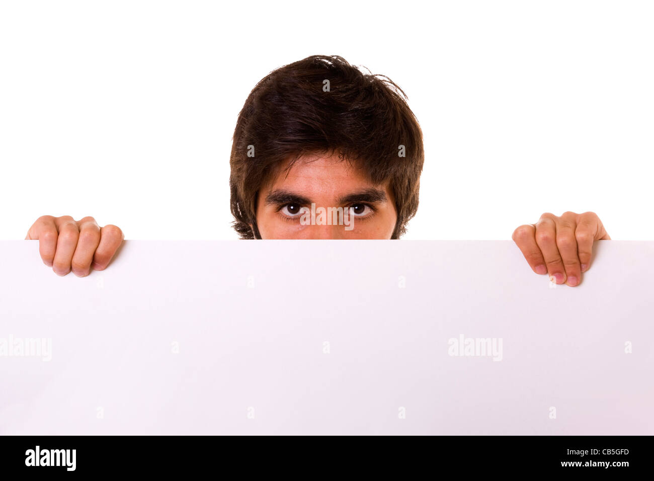 Man looking at billboard hi-res stock photography and images - Alamy