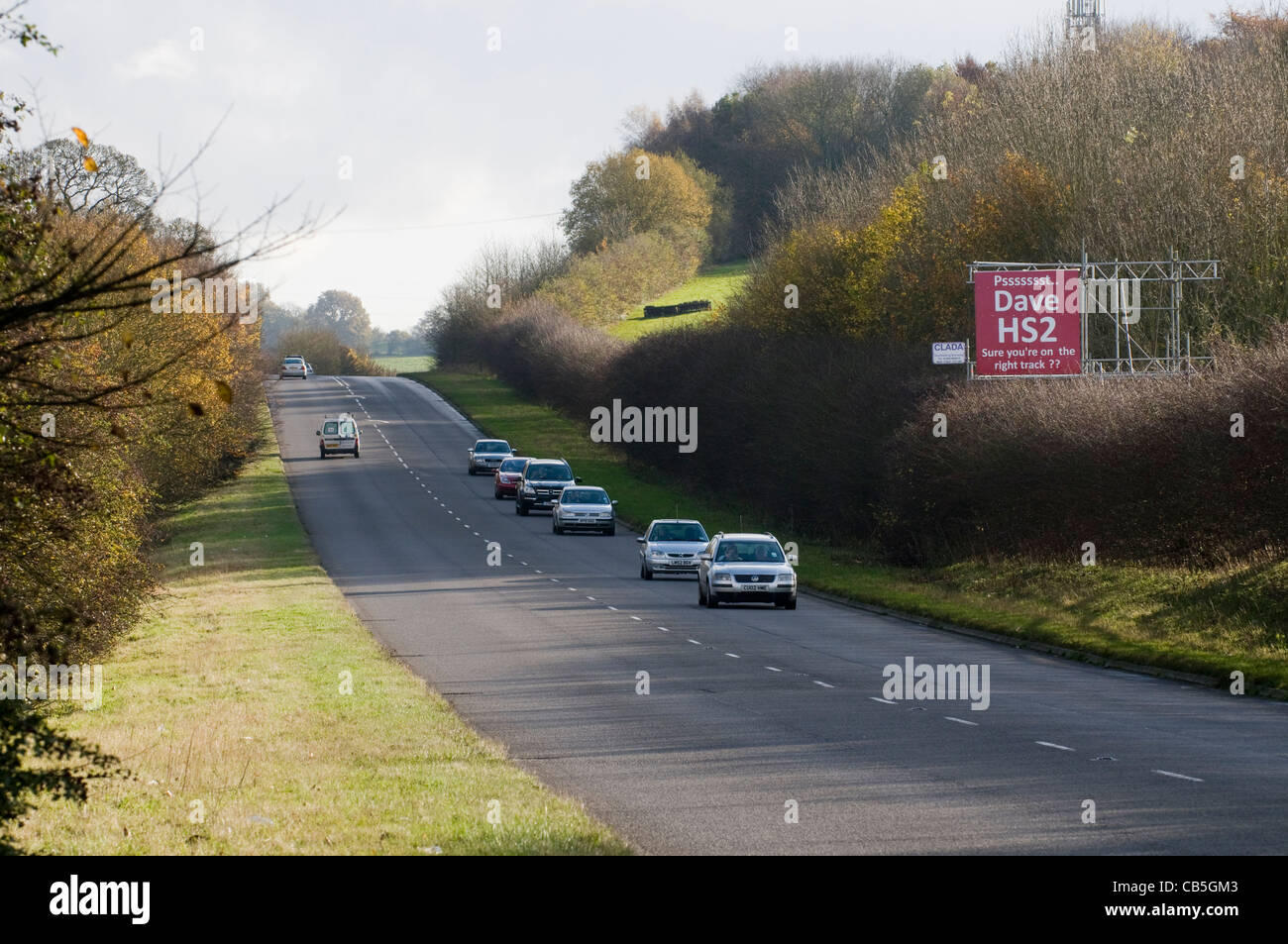 Hs2 protest amersham hi-res stock photography and images - Alamy