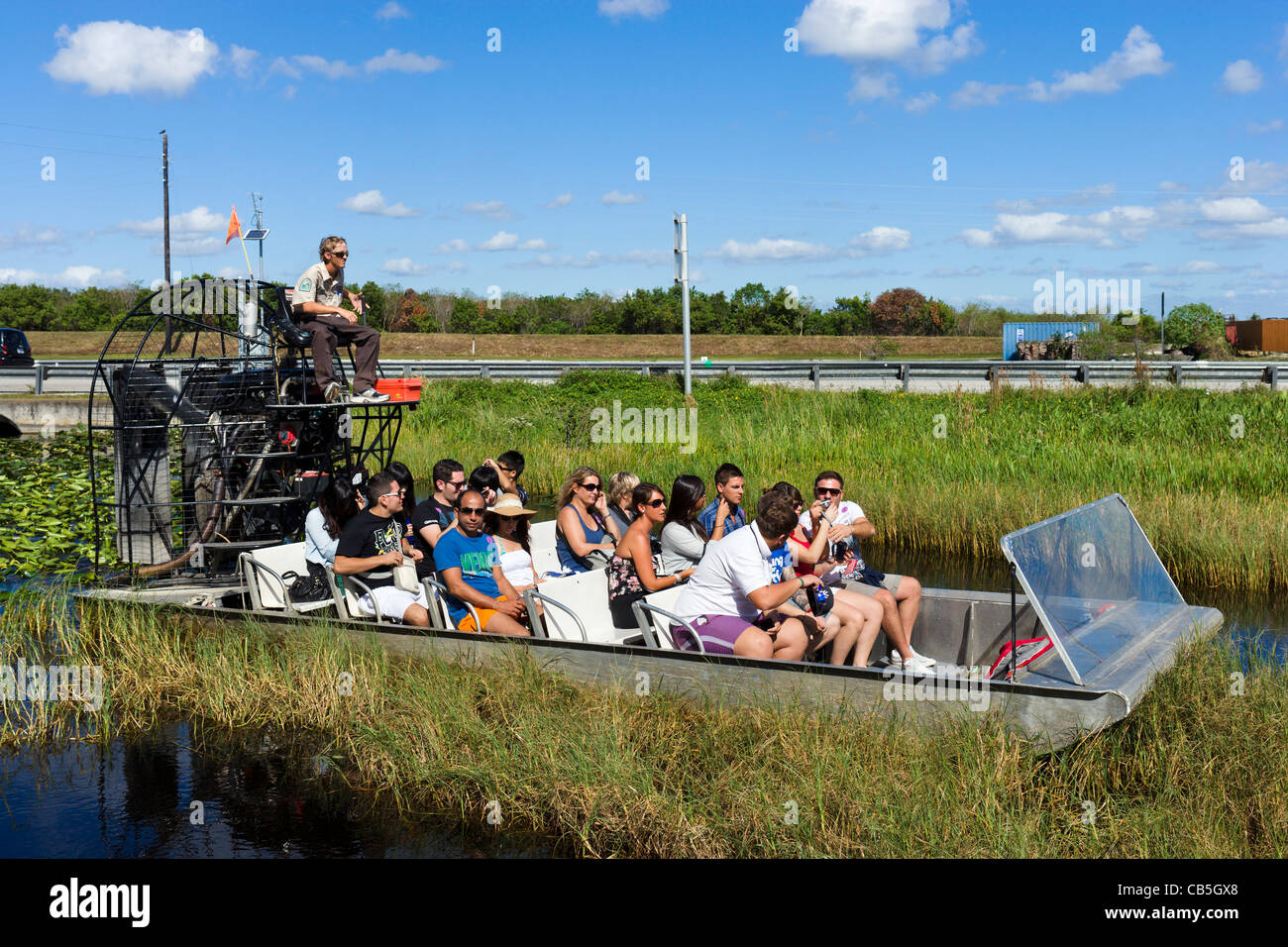 Everglades Airboat Tour Stock Photos & Everglades Airboat Tour Stock ...