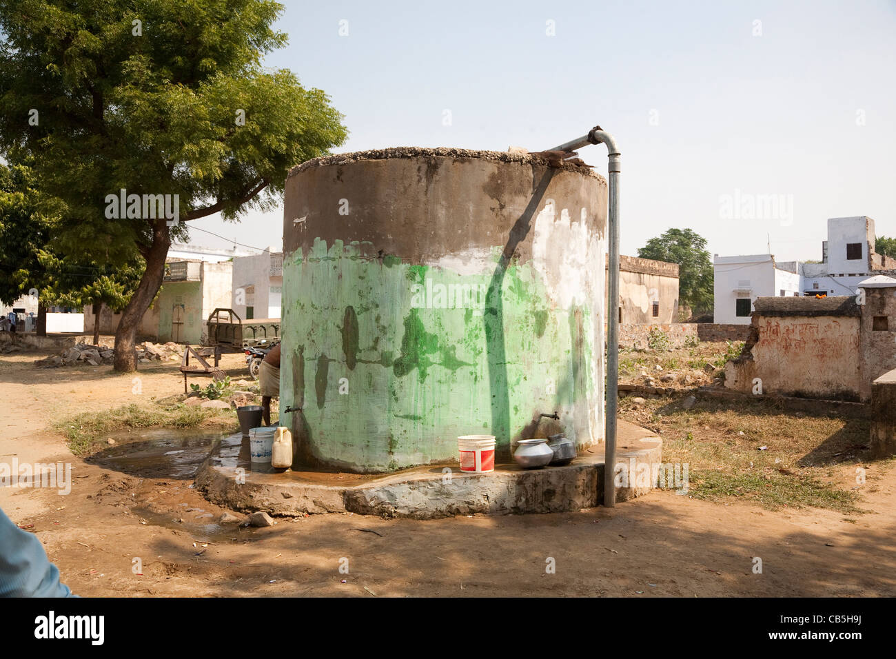 Cistern - Shyampura Village, Rajasthan, India Stock Photo - Alamy