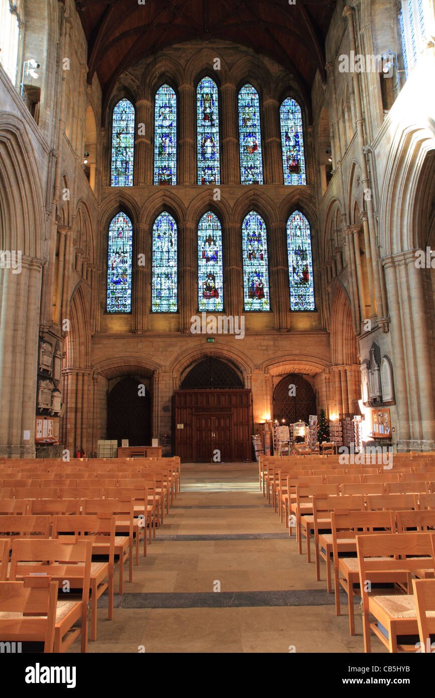 Ripon Cathedral inside Stock Photo - Alamy