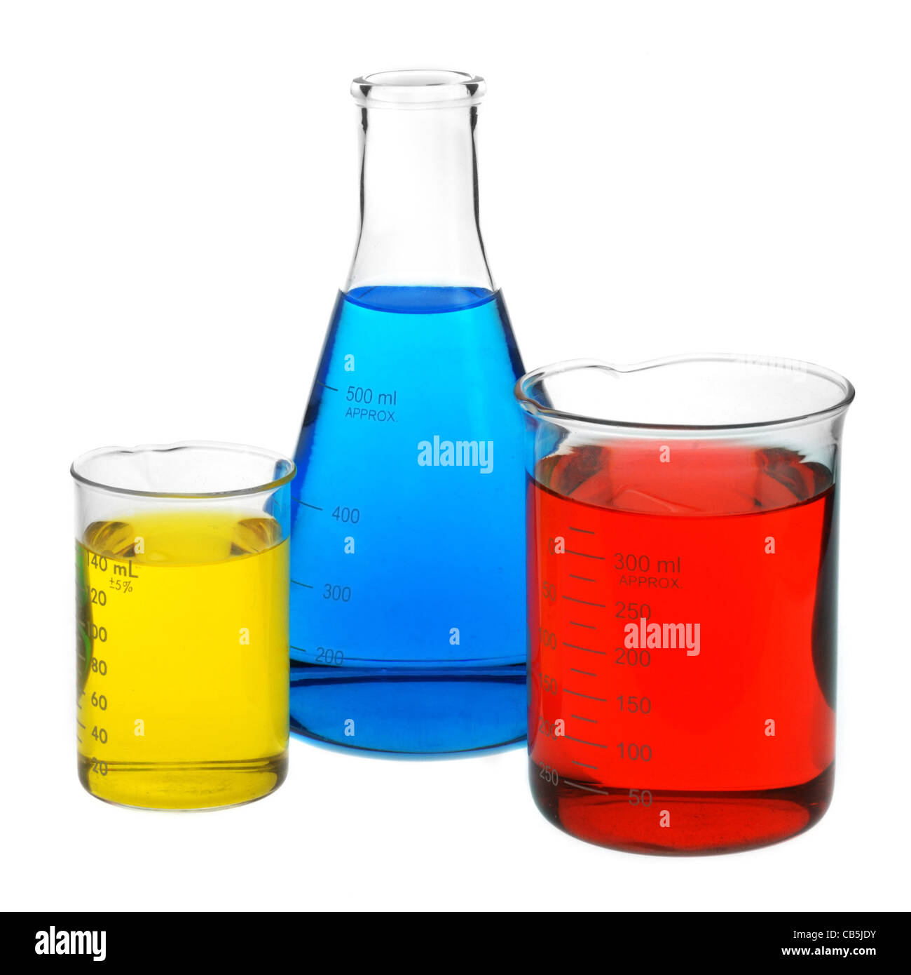 Beaker Water Color Experiment High Resolution Stock Photography and ...