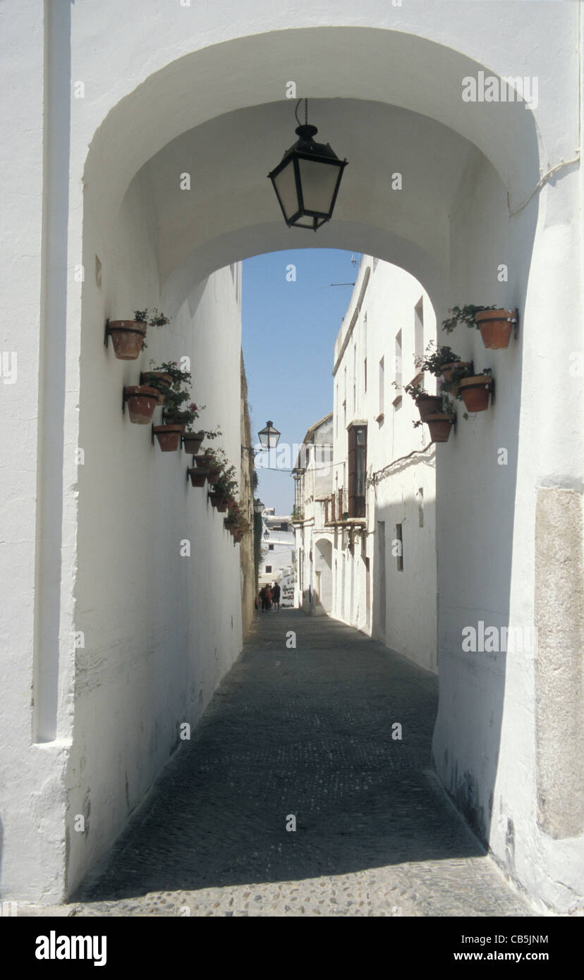 street in Puerto de Santa Maria, Costa de la Luz, Spain Stock Photo - Alamy