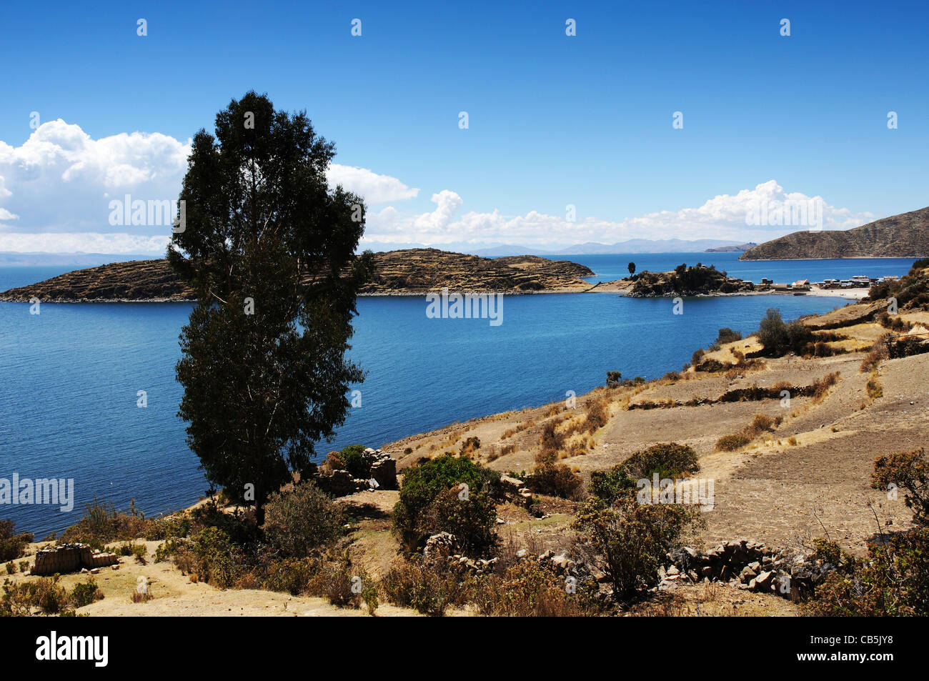 Isla del Sol, Peru Stock Photo - Alamy