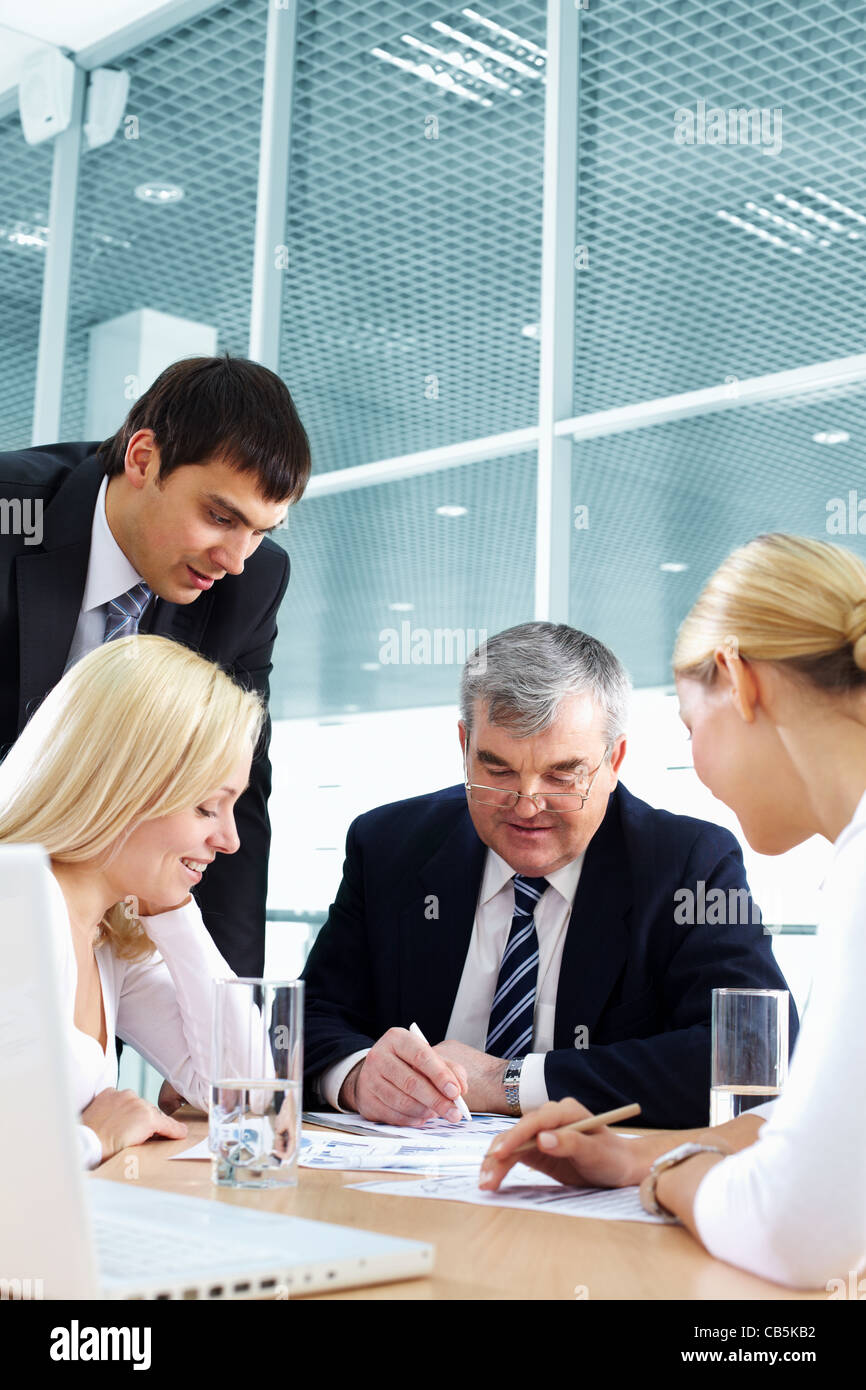 Professional man discussing business matters hi-res stock photography ...