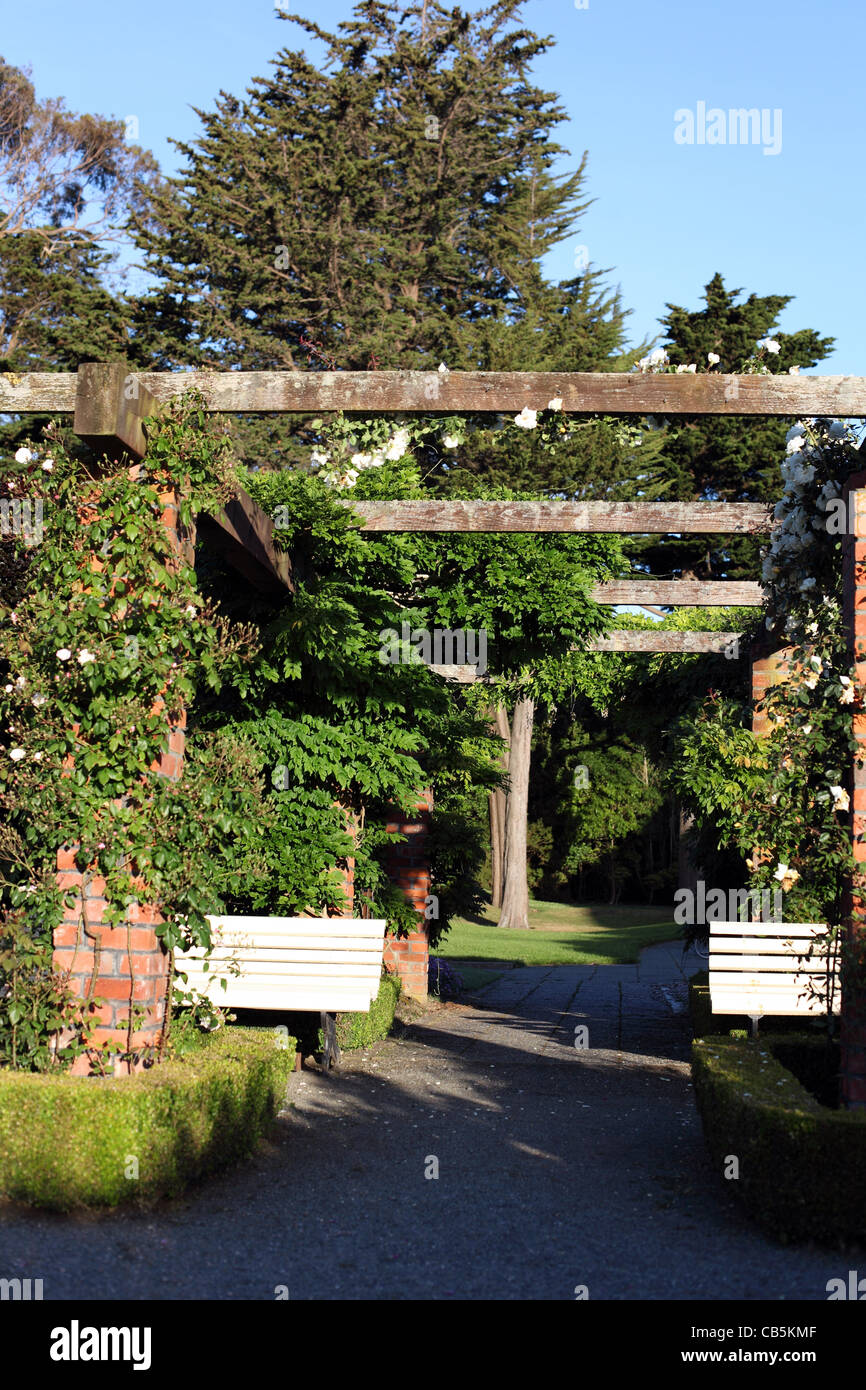 Queens Park gardens in Invercargill Stock Photo - Alamy