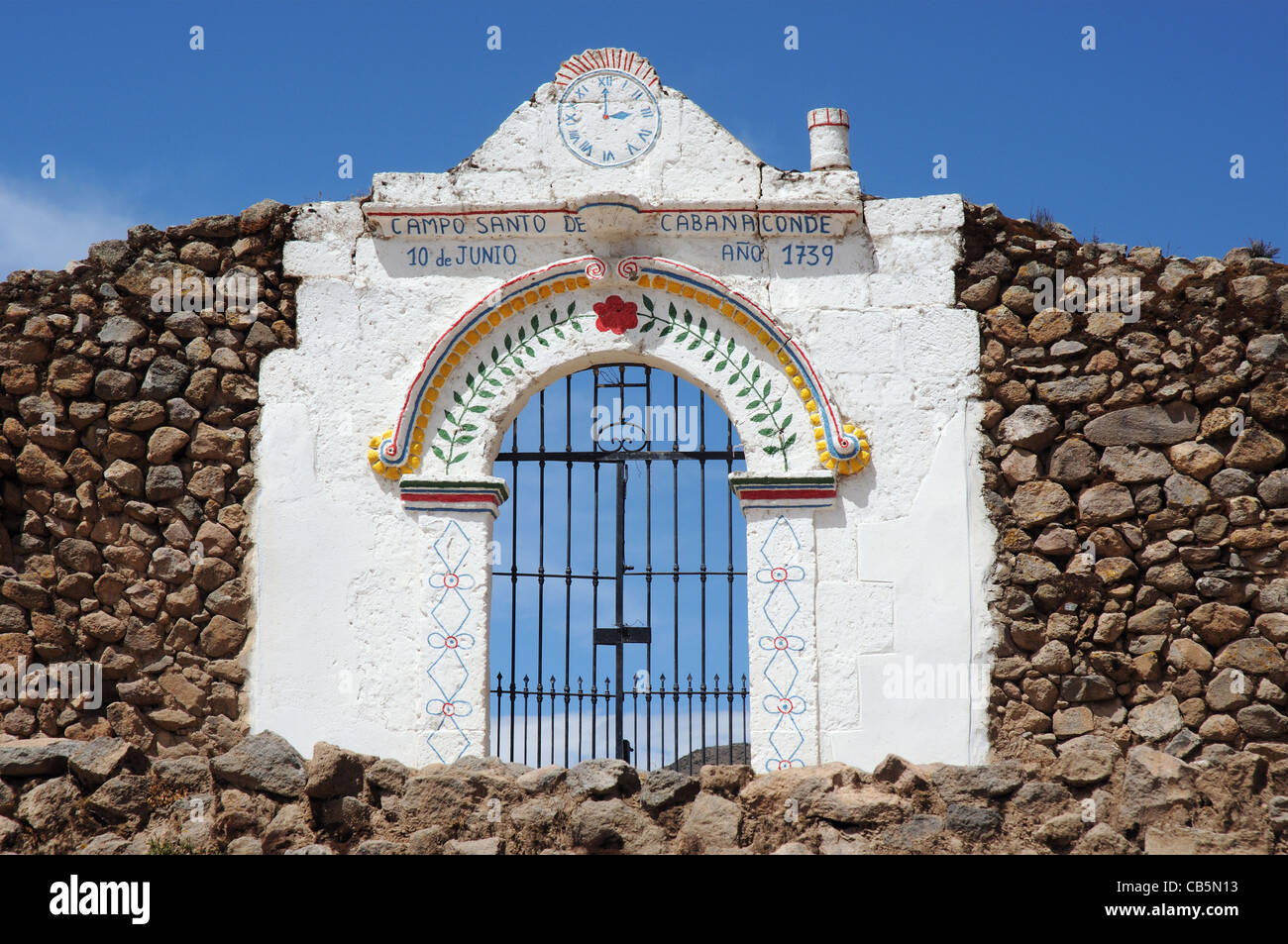 Peru cemetery hi-res stock photography and images - Alamy